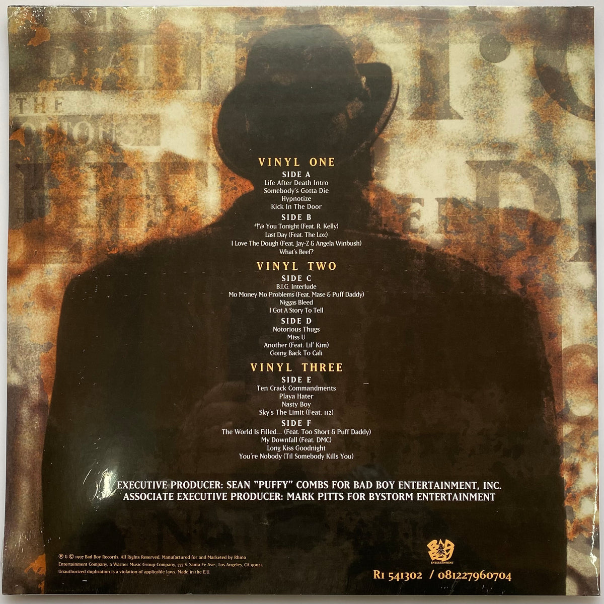 The Notorious BIG - Life After Death - Triple Vinyl Record Album ...
