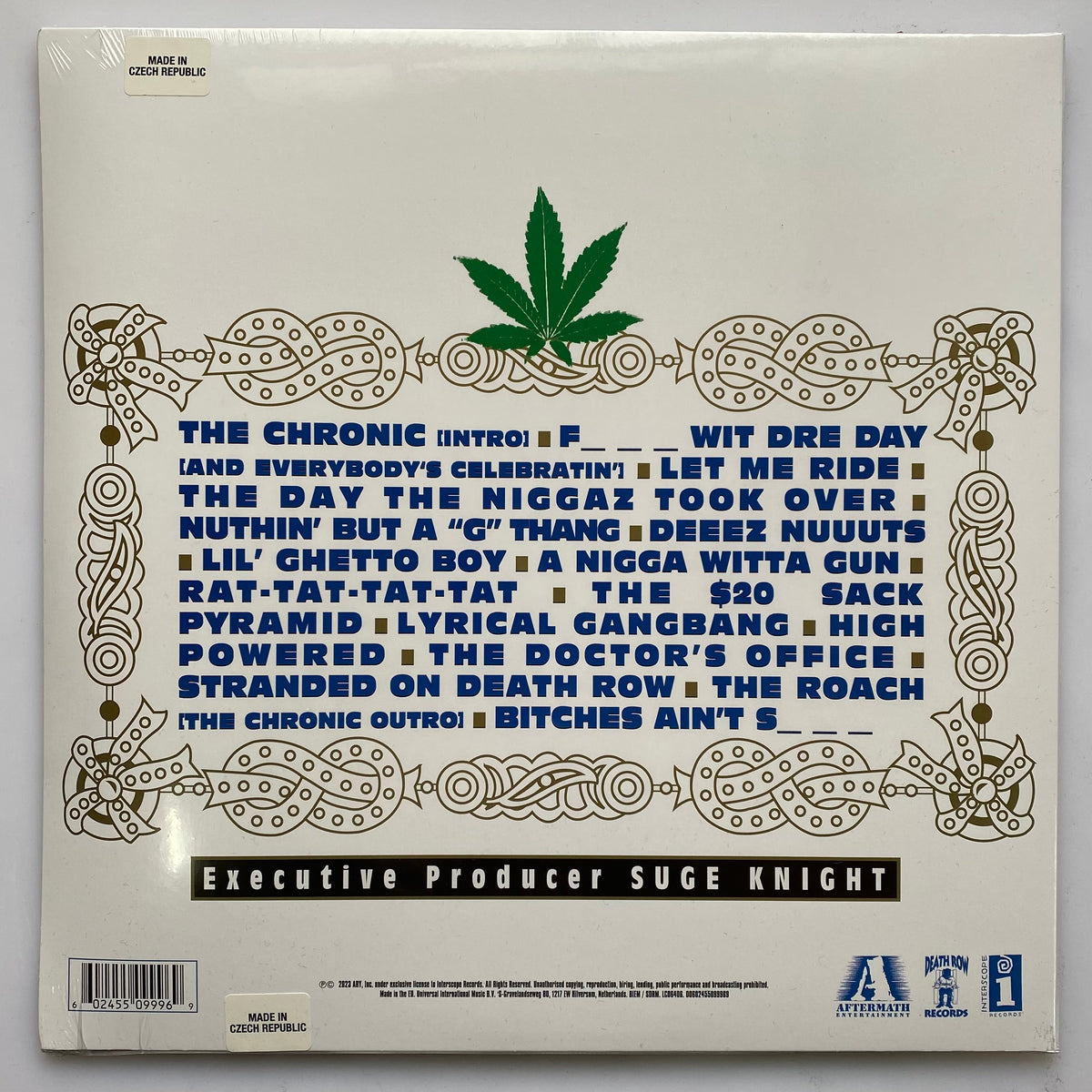 Dr Dre - The Chronic - Vinyl Record Album – Actual Fact Clothing