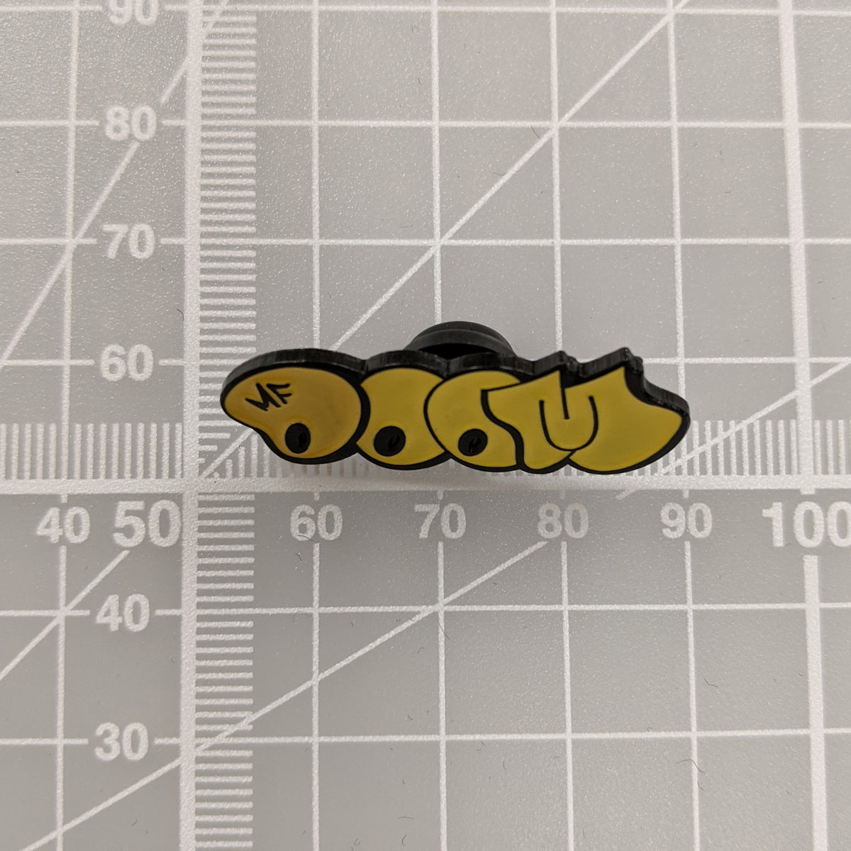 Doom Bubble Enamel Pin – Actual Fact Clothing