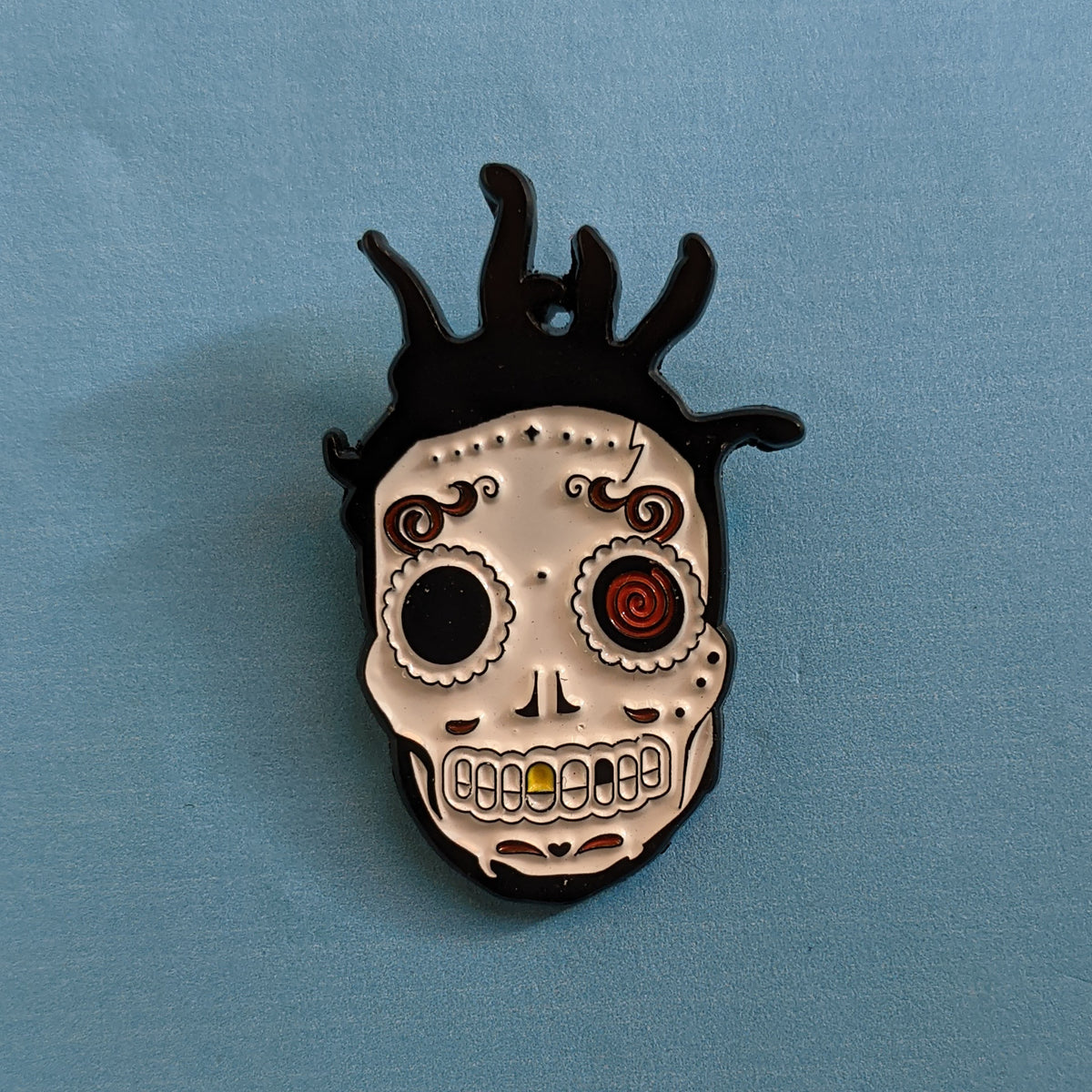 ODB Skull Enamel Pin – Actual Fact Clothing